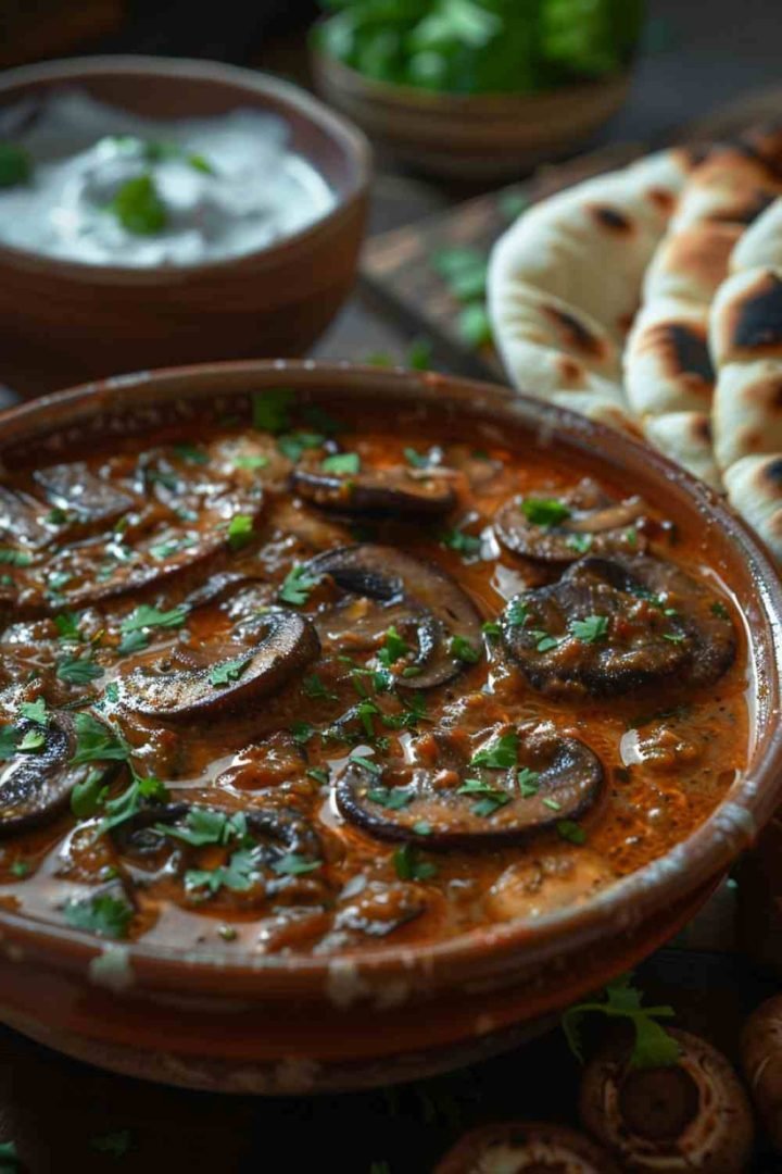 Mushroom Tikka Masala