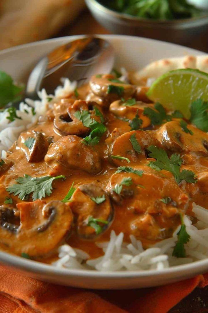 Mushroom Tikka Masala