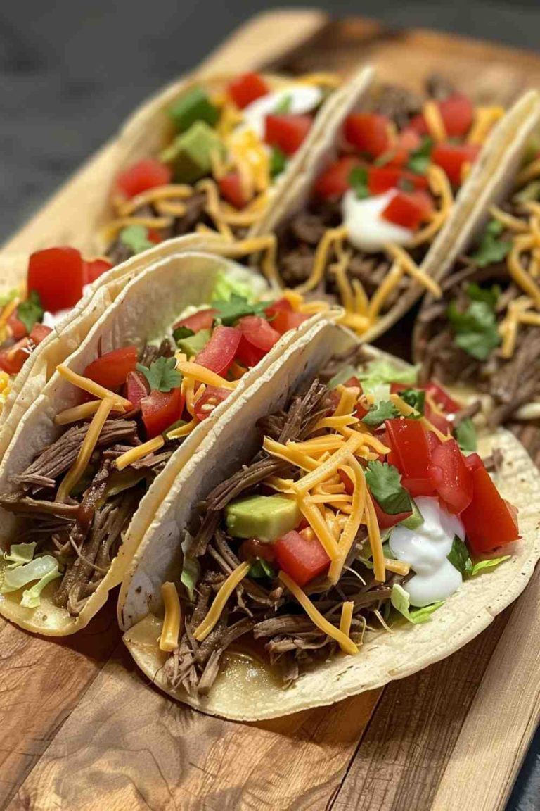 Slow Cooker Beef Tacos