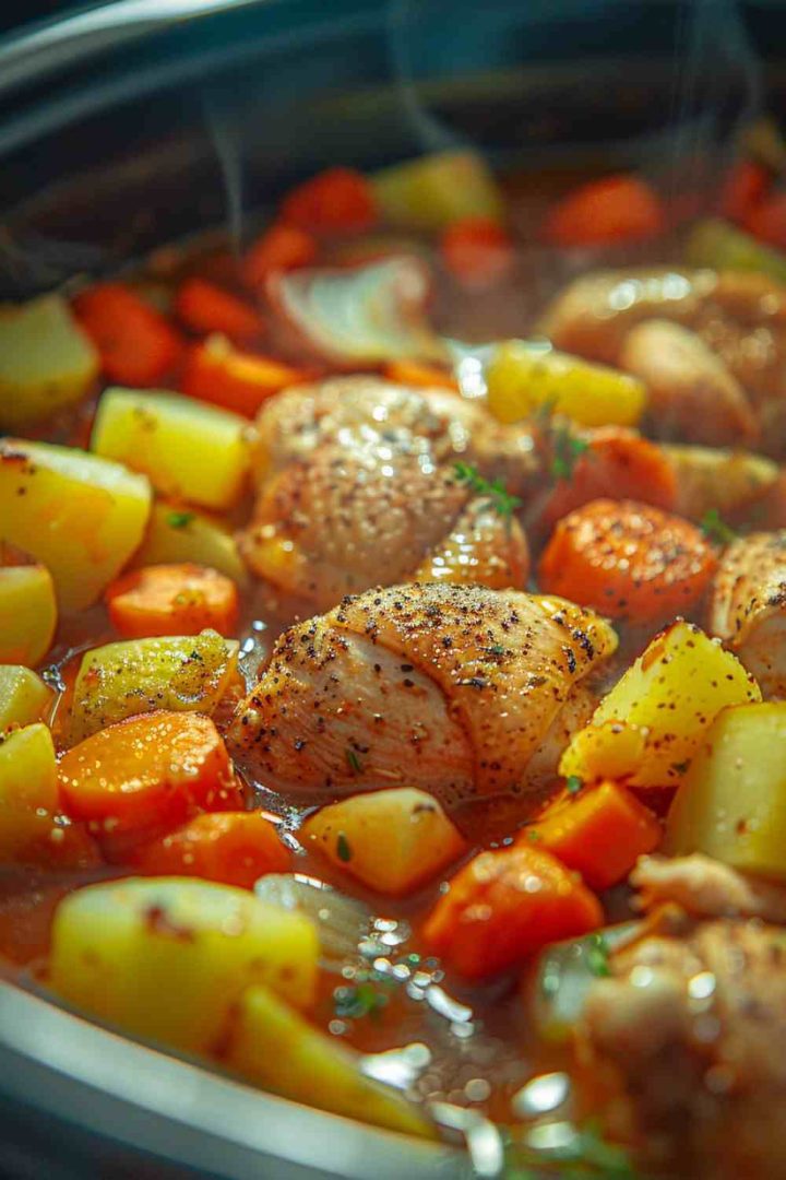 Slow Cooker Ranch Chicken