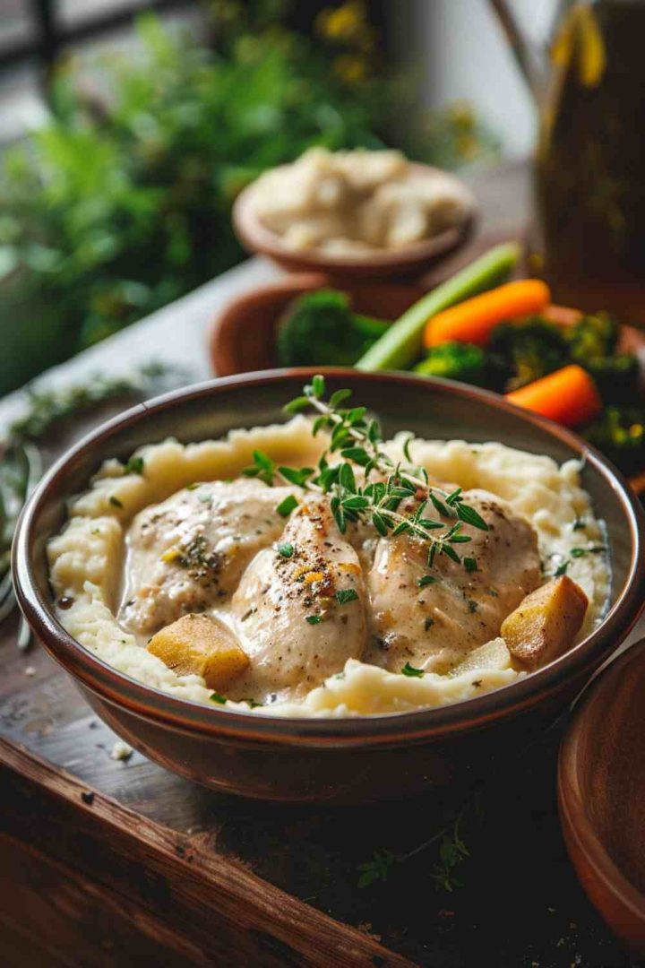 Slow Cooker Ranch Chicken