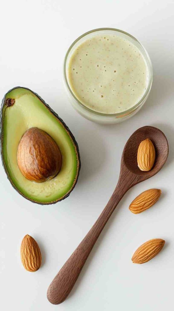 Avocado Almond Milk Smoothie
