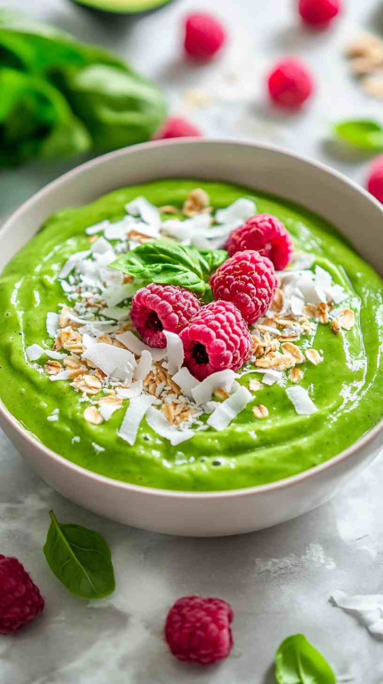 Avocado Raspberry Smoothie
