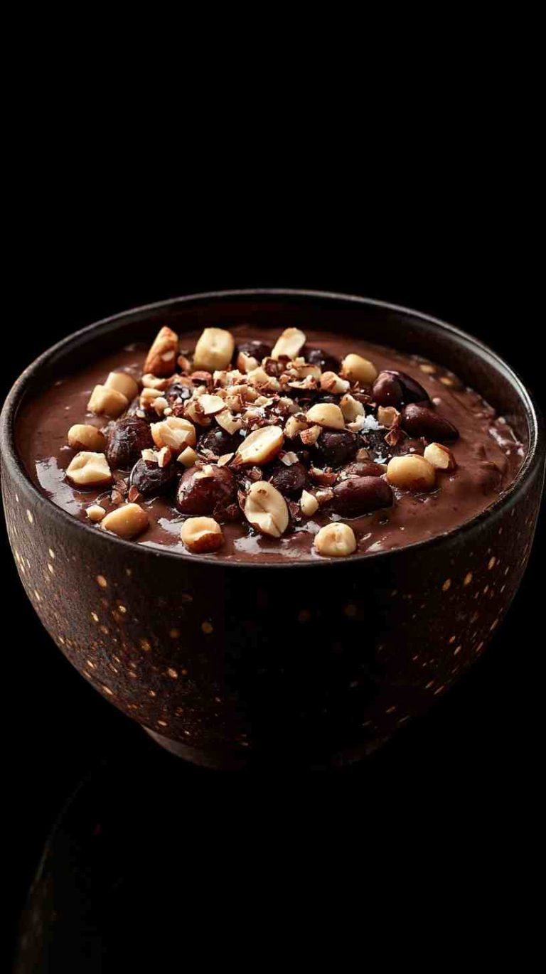 Chocolate Hazelnut Acai Bowl