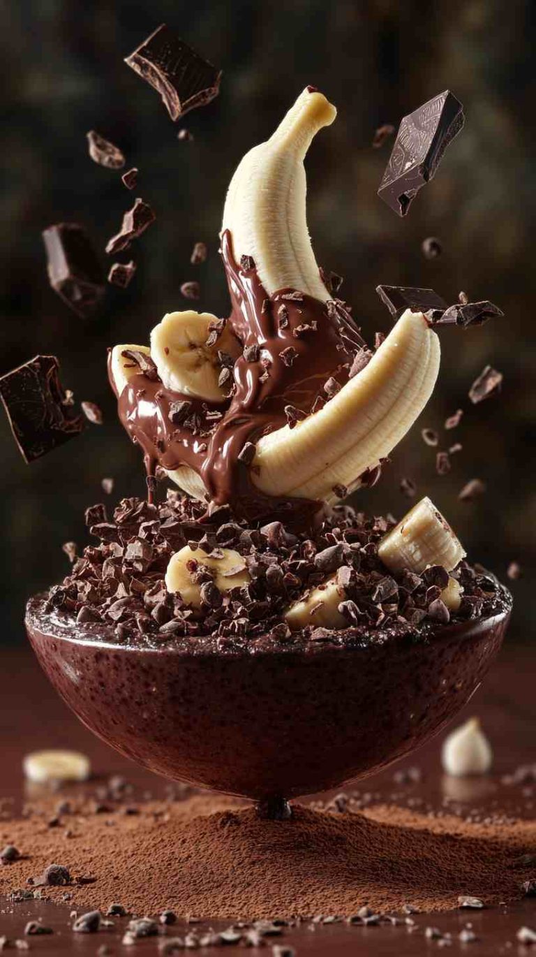 Chocolate Hazelnut Acai Bowl