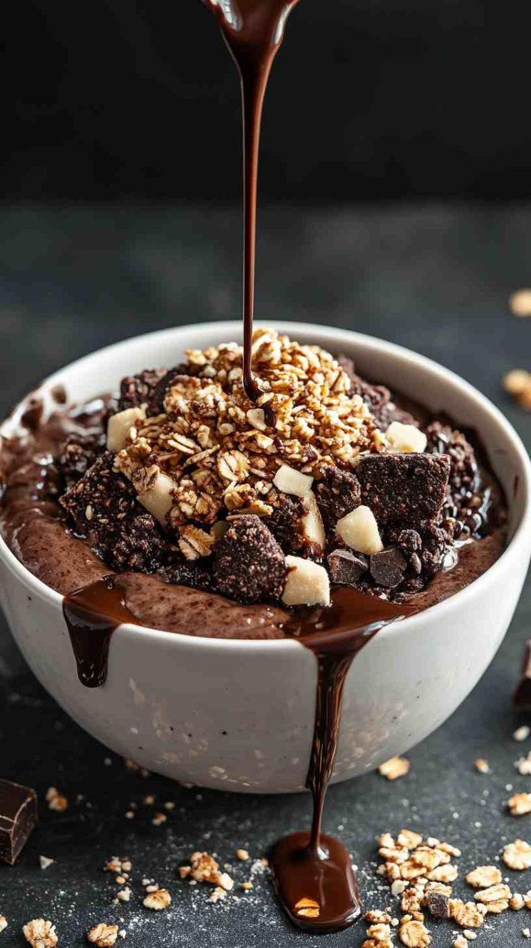Chocolate Hazelnut Acai Bowl