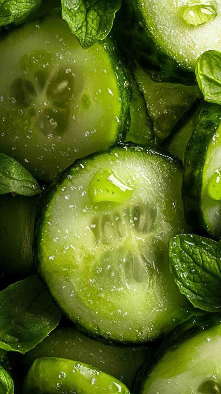 Columbia House Chilled Avocado and Cucumber Salad