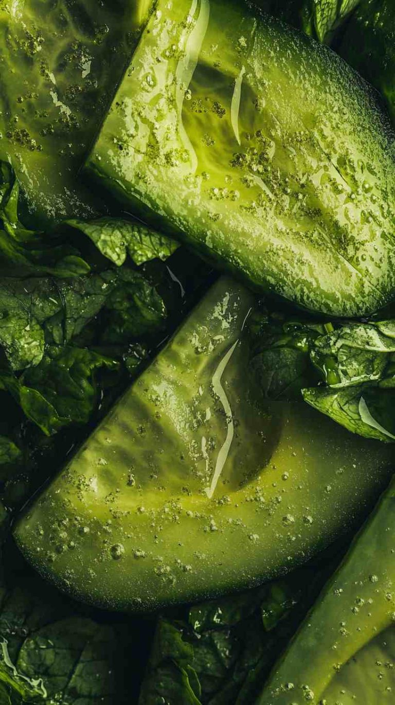Columbia House Chilled Avocado and Cucumber Salad
