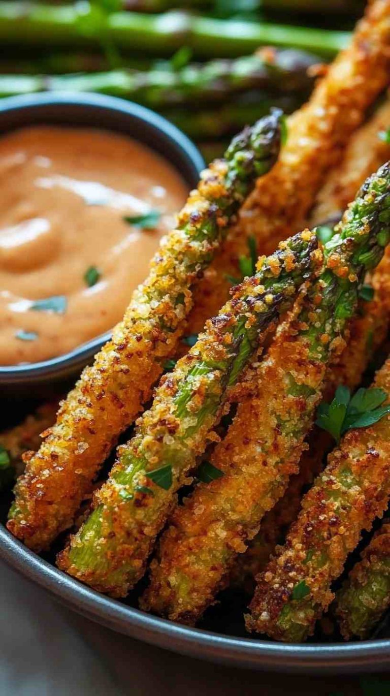 Crispy Baked Asparagus Fries