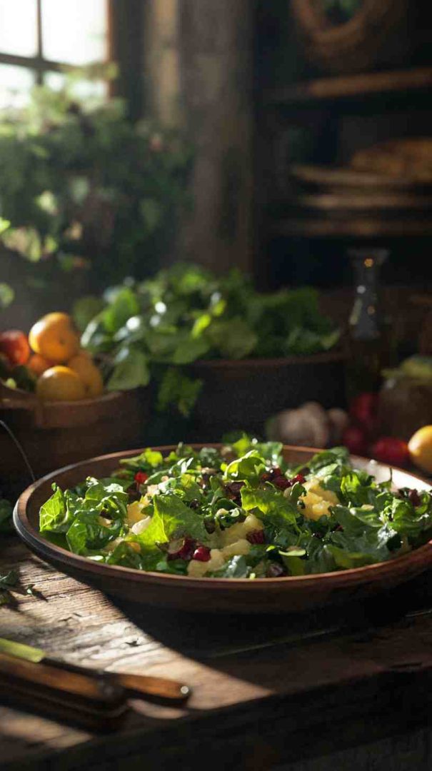 Historical Columbia House Mixed Greens with Vinaigrette