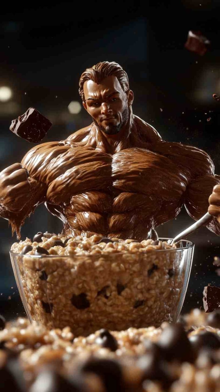 Muscle-Building Peanut Butter Oatmeal