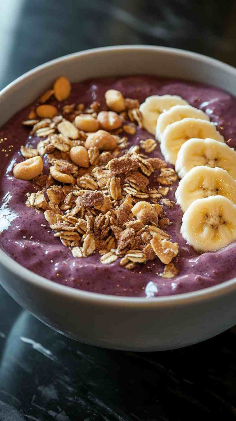 Nutty Delight Acai Bowl