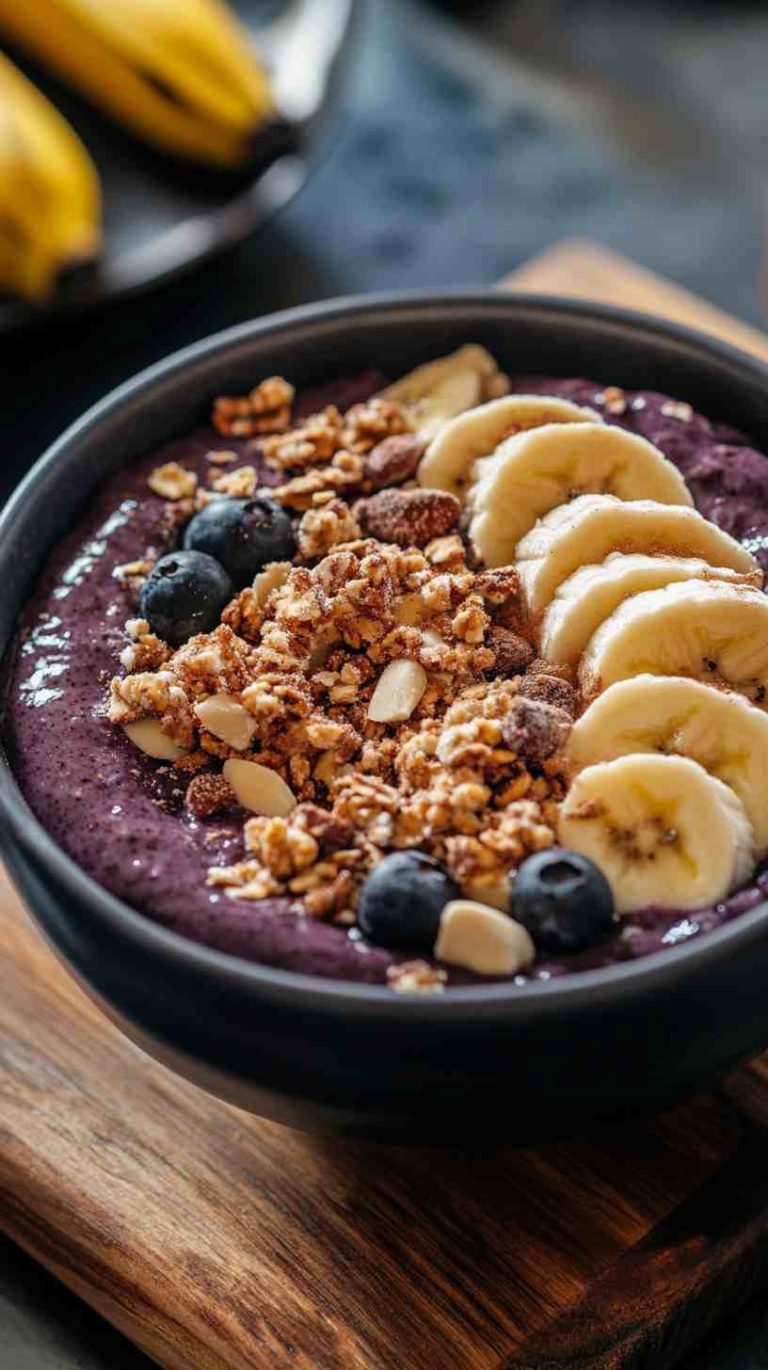 Nutty Delight Acai Bowl