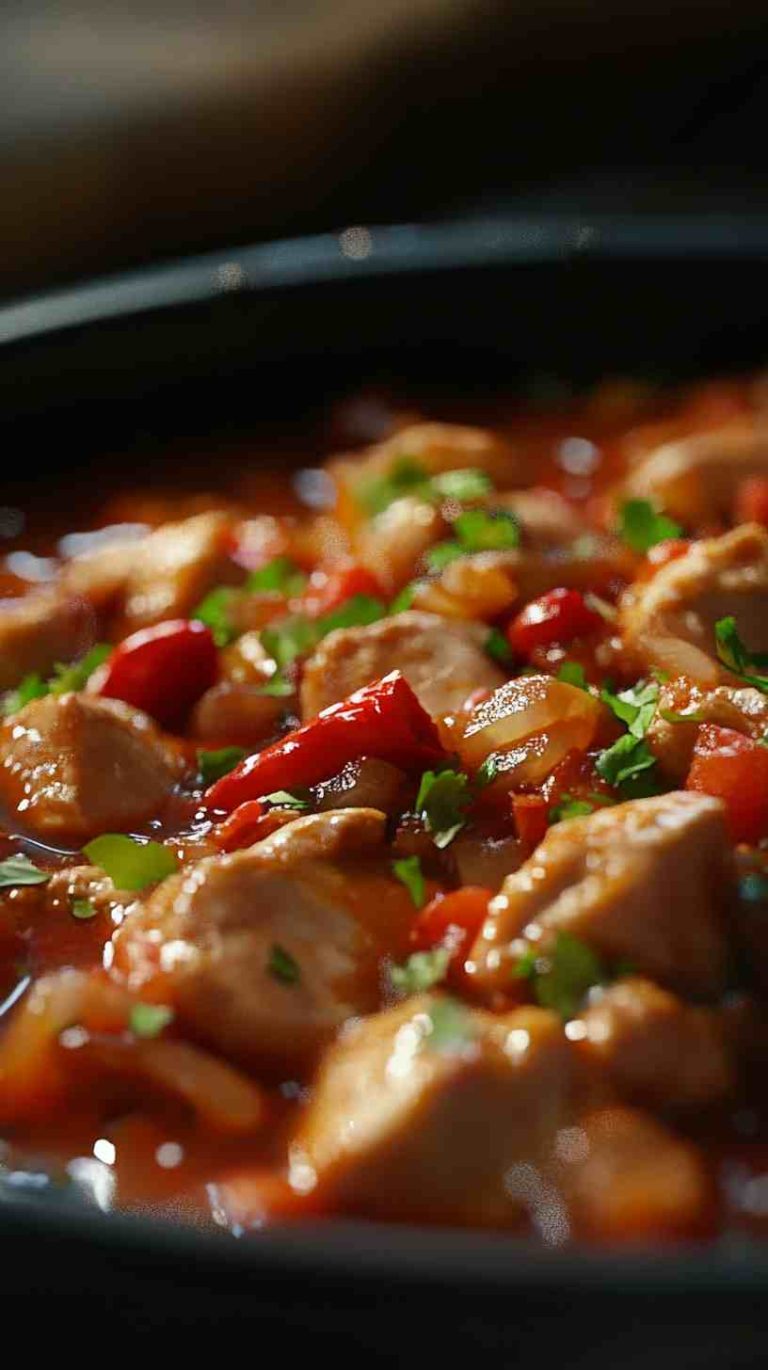 Spicy Chicken Afritada With A Kick Of Chili