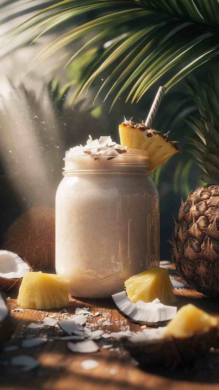 Tropical Coconut Protein Shake