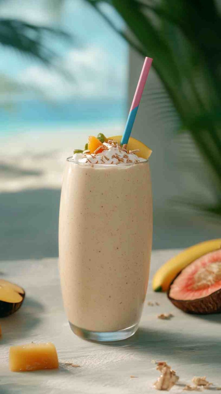 Tropical Coconut Protein Shake