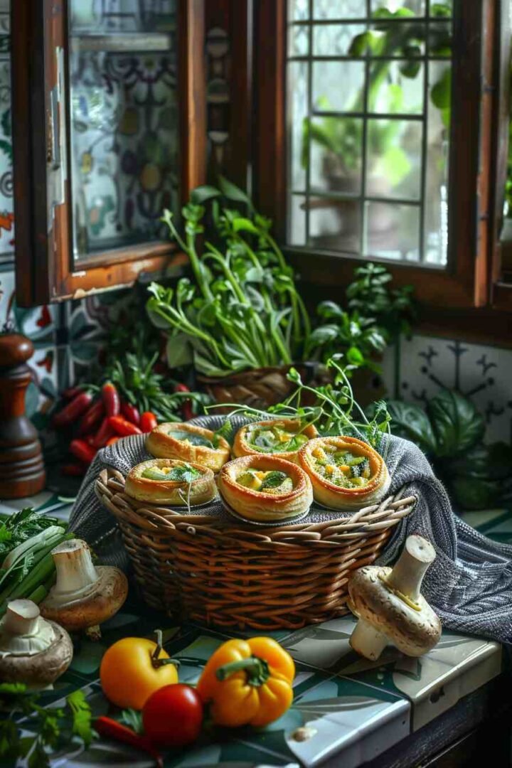 Mushroom and Leek Tartlets