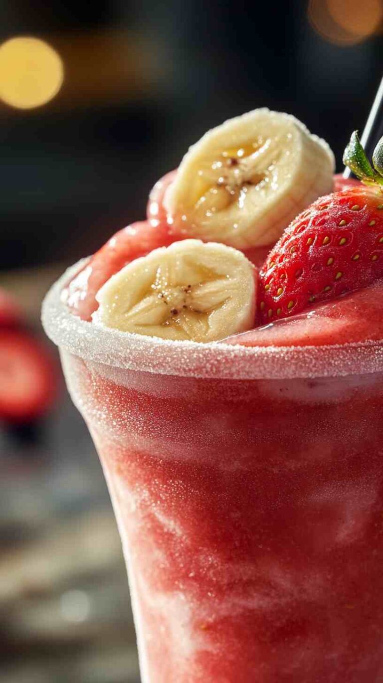 Chilled Strawberry Banana Refresh Smoothie