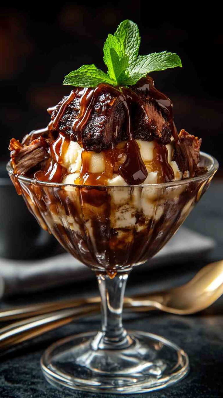 BBQ Brisket Ice Cream