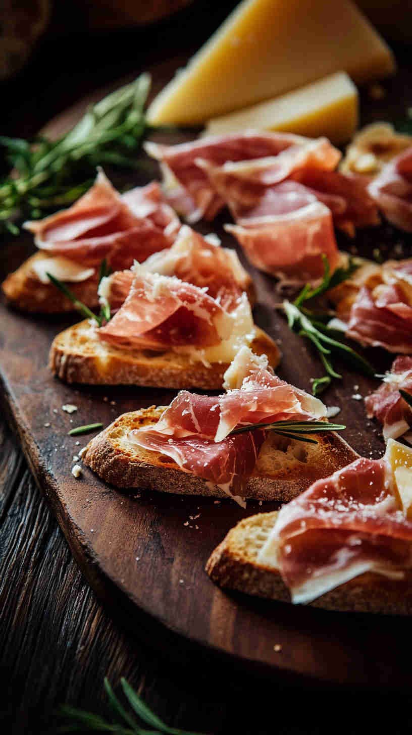 Italian Holiday Bruschetta Platter Recipe