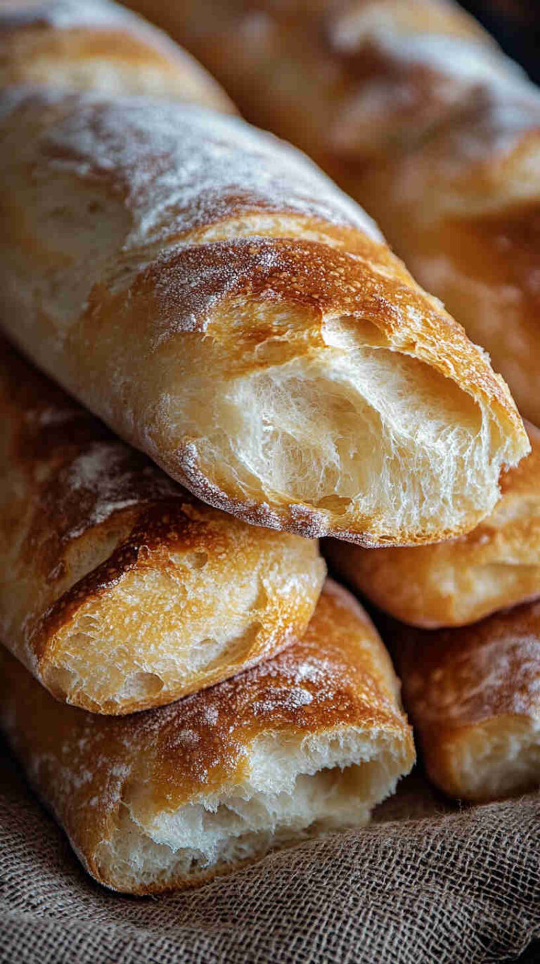 Homemade Italian Baguette (Filone) Recipe