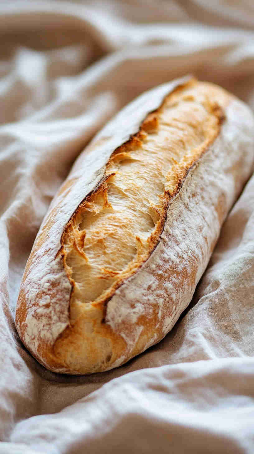 Homemade Italian Baguette (Filone) Recipe