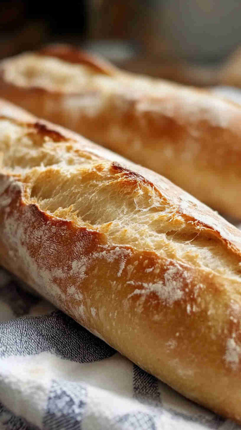 Homemade Italian Baguette (Filone) Recipe