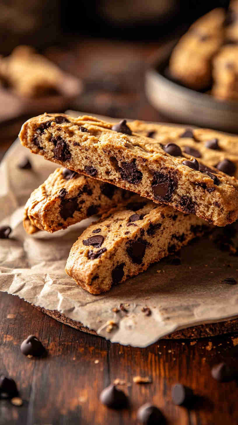 Italian Chocolate Chip Biscotti Recipe