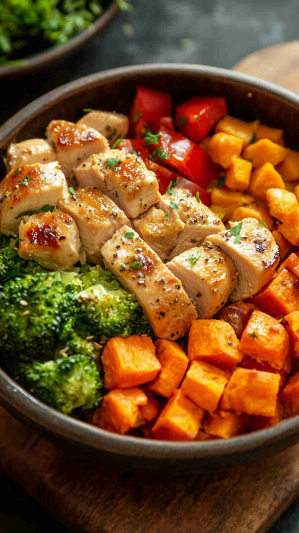 Power-Packed Chicken and Sweet Potato Bowl